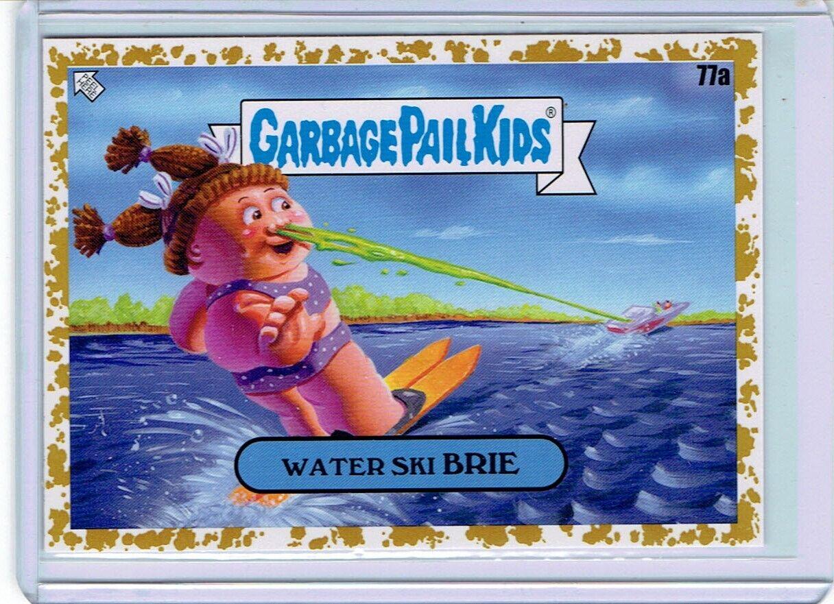 Water Ski BRIE [Gold] #77a Prices | Garbage Pail Kids Go on Vacation ...