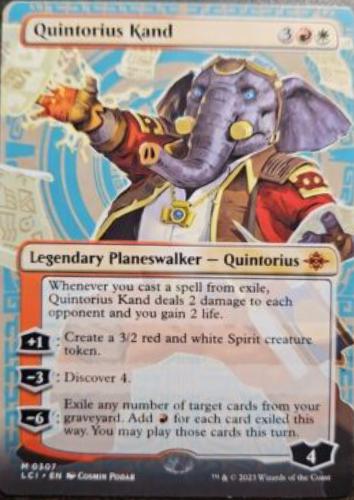 Quintorius Kand [Showcase] #307 Prices | Magic Lost Caverns of Ixalan ...