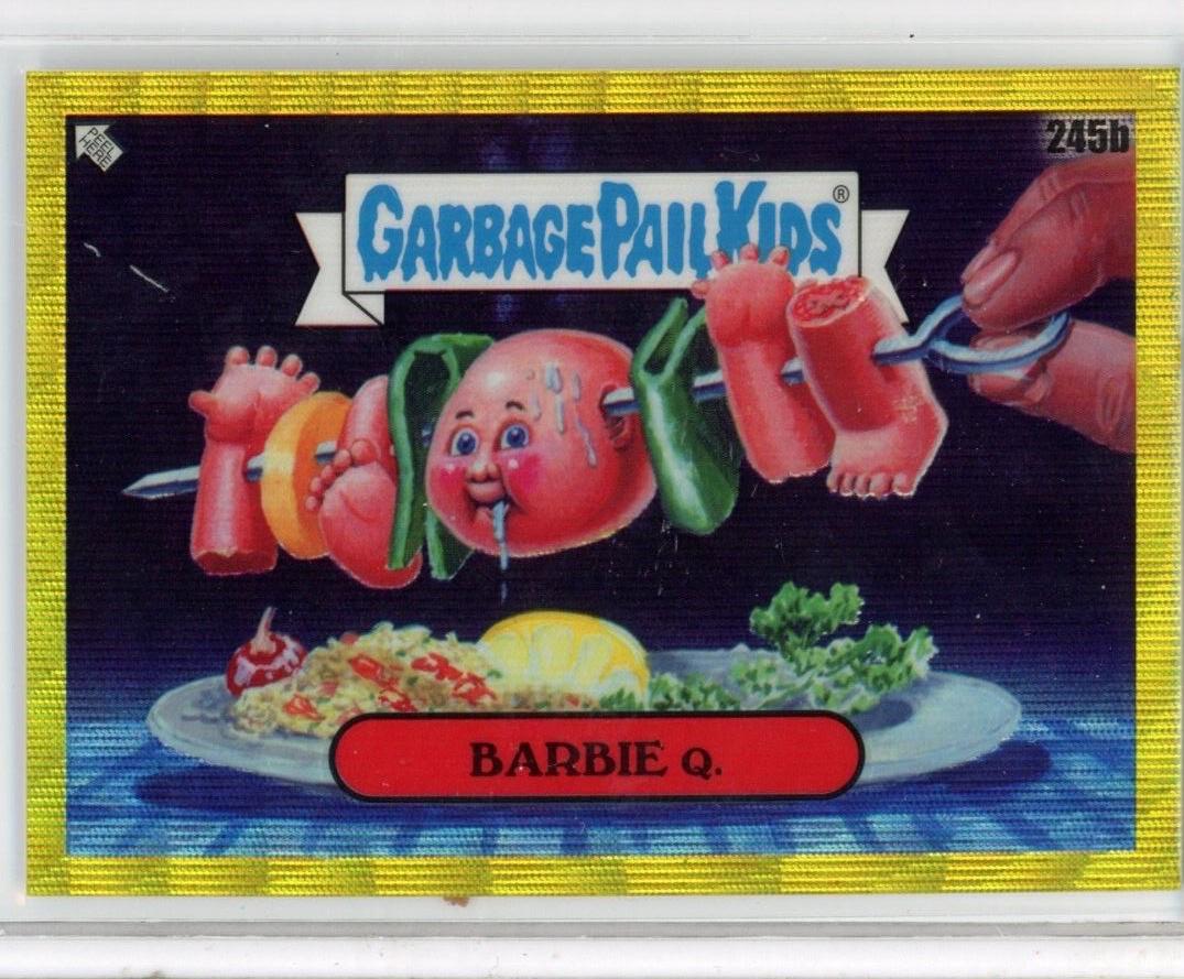 BARBIE Q. [Yellow Wave] #245b Prices | 2023 Garbage Pail Kids Chrome ...