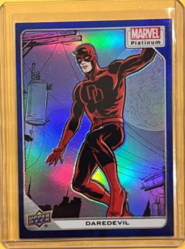 Daredevil [Blue Rainbow] #96 Prices | Marvel 2023 Upper Deck Platinum ...