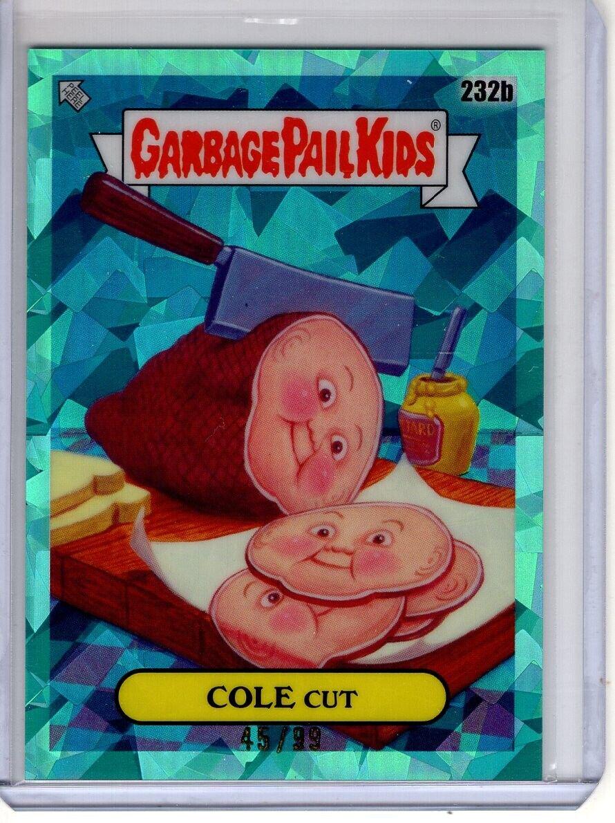 COLE Cut [Aqua] #232b Prices | Garbage Pail Kids 2023 Sapphire | GPK Cards