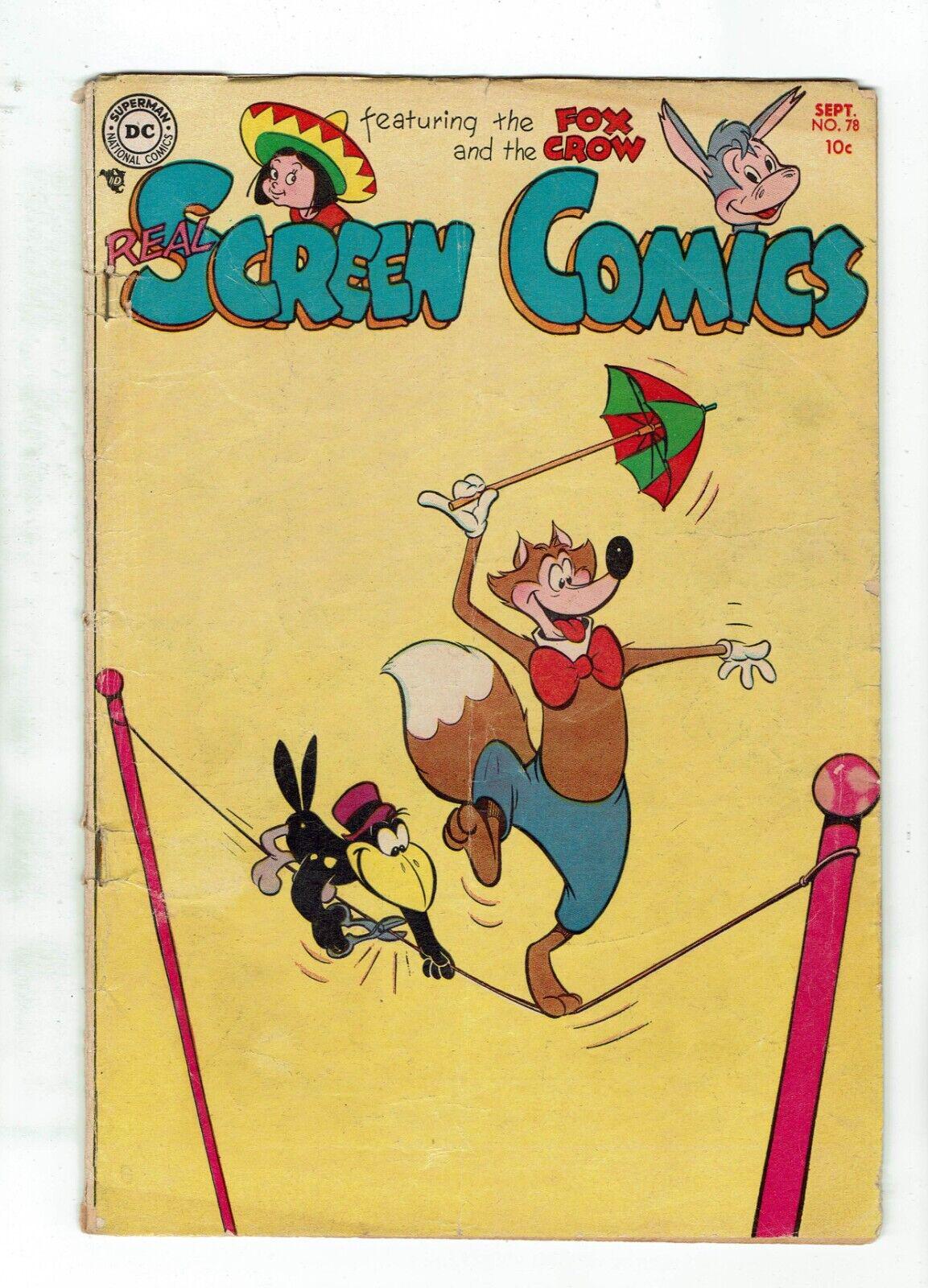 Real Screen Comics #78 (1954) Prices | Real Screen Comics Series