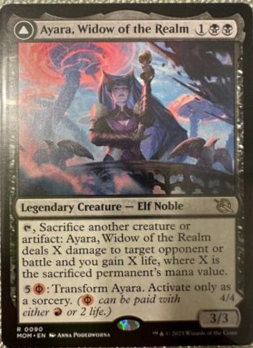 Ayara, Widow of the Realm // Ayara, Furnace Queen #90 Prices | Magic ...