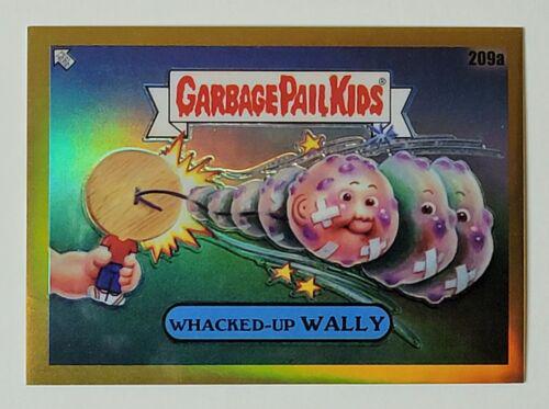 Whacked-Up WALLY [Gold] #209a Prices | 2023 Garbage Pail Kids Chrome ...
