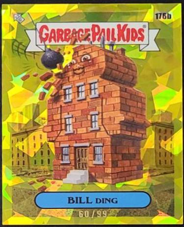 BILL Ding [Yellow] #176b Prices | Garbage Pail Kids 2022 Sapphire | GPK ...