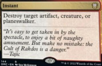 Bedevil #144 Prices | Magic Dominaria United Commander | Magic Cards