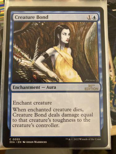 Creature Bond #55 Prices | Magic 30th Anniversary | Magic Cards