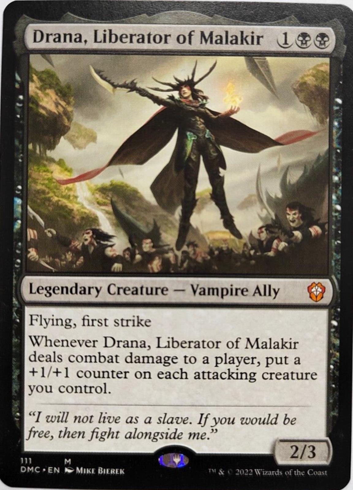 Drana, Liberator of Malakir #111 Prices | Magic Dominaria United ...