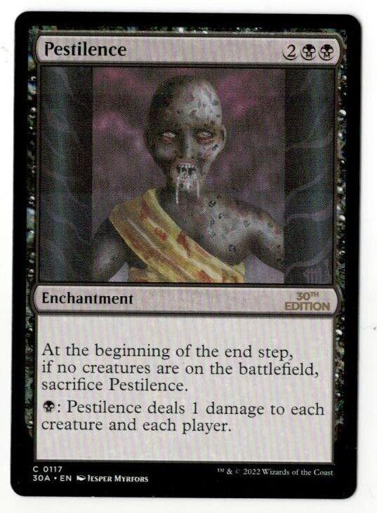 Pestilence #414 Prices | Magic 30th Anniversary | Magic Cards