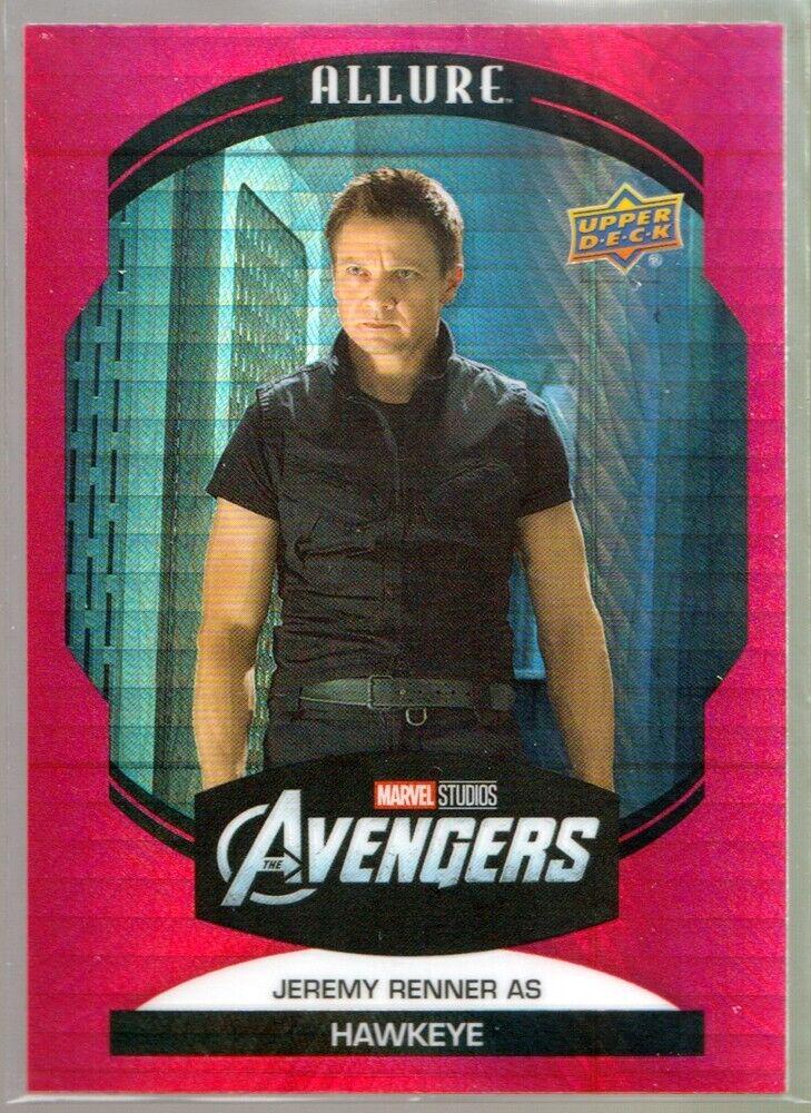 Jeremy Renner as Hawkeye [Red] #14 Prices | Marvel 2022 Allure | Marvel ...