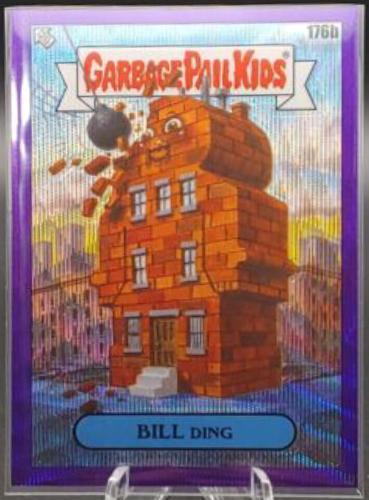 BILL Ding [Purple Wave Refractor] #176b Prices | 2022 Garbage Pail Kids ...