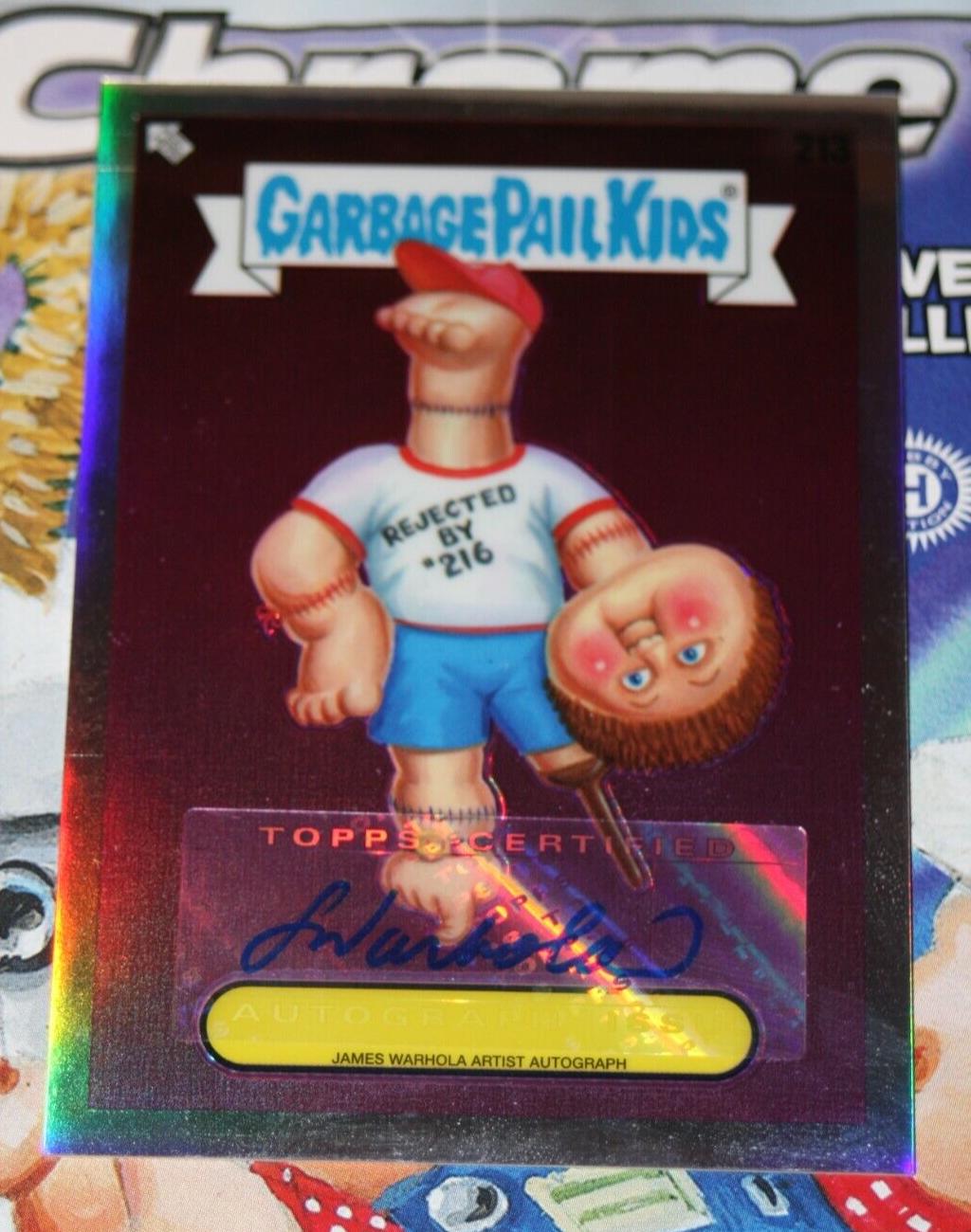 OTTO Whack [Autograph] #213a Prices | 2023 Garbage Pail Kids Chrome ...