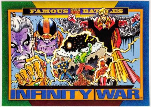 Infinity War #156 Prices | Marvel 1993 Universe | Marvel Cards