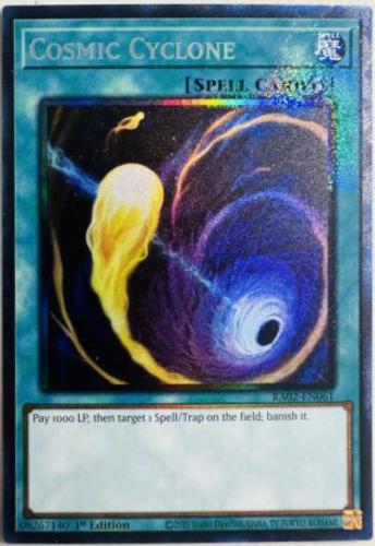 Cosmic Cyclone [Collector's Rare] RA02-EN061 Prices | YuGiOh 25th ...