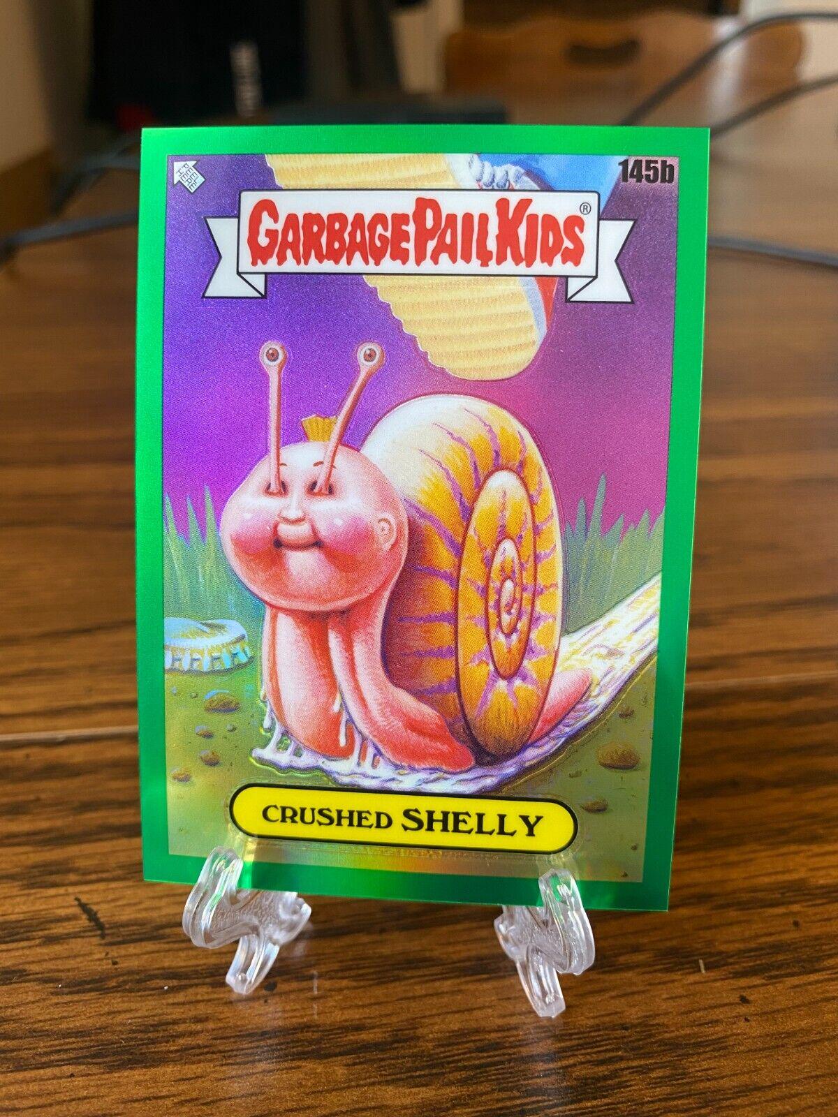 CRUSHED SHELLY [Green] #145b Prices | 2021 Garbage Pail Kids Chrome ...