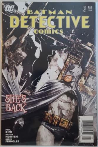 Detective Comics [Newsstand] #845 (2008) Prices | Detective Comics Series