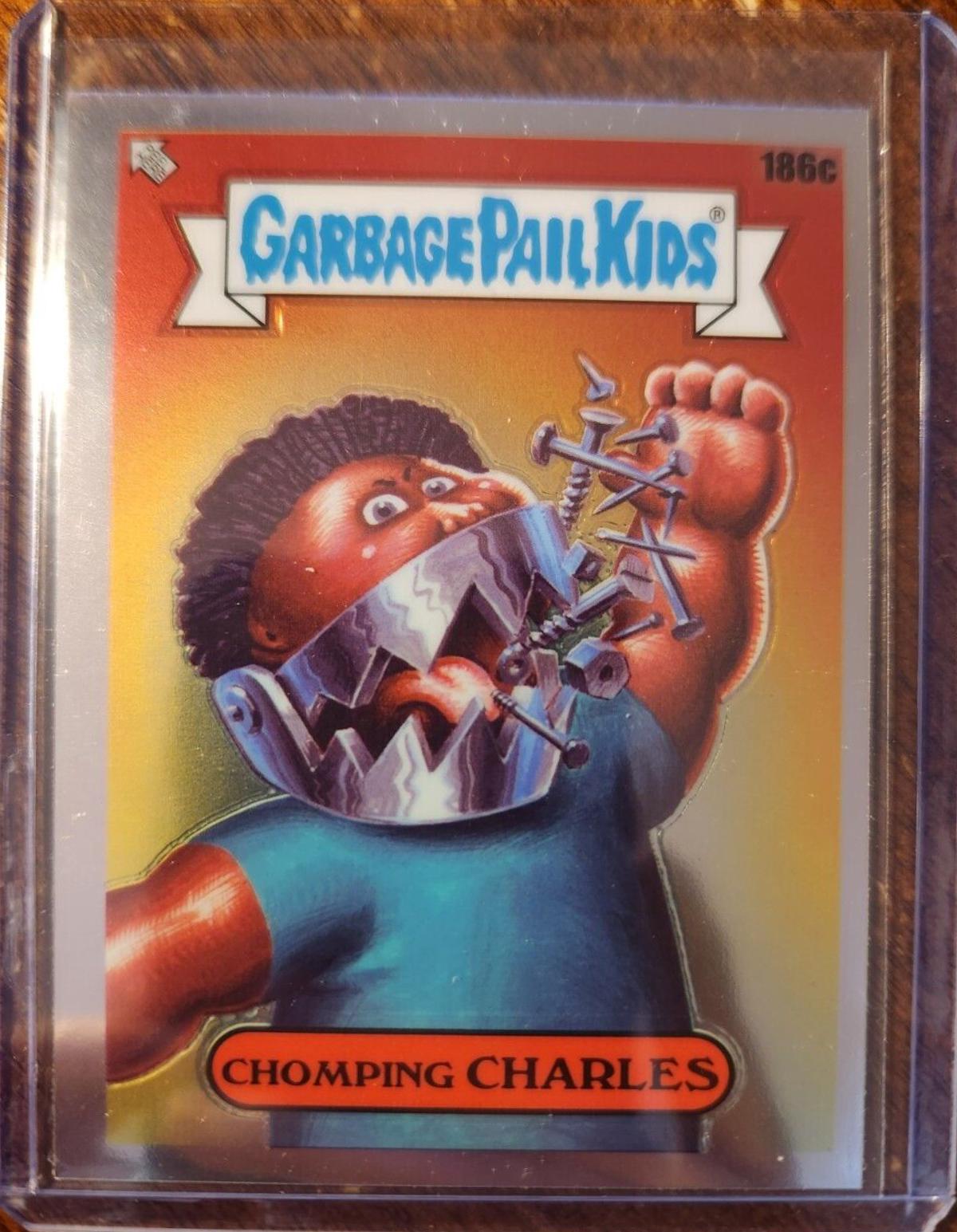 Chomping CHARLES #186c Prices | 2022 Garbage Pail Kids Chrome | GPK Cards