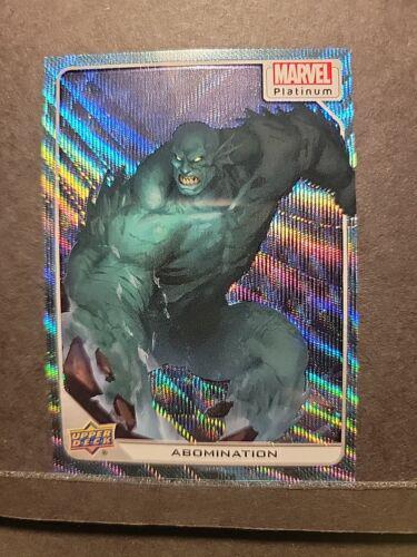 Abomination [Blue Surge] #81 Prices | Marvel 2023 Upper Deck Platinum ...