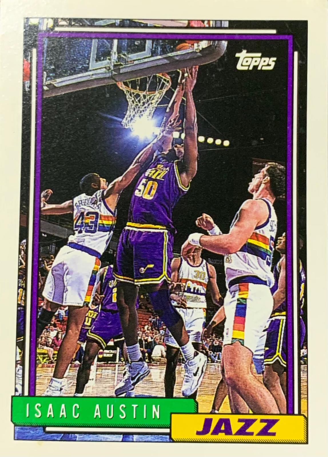 Isaac Austin #313 Prices | 1992 Topps | Basketball Cards