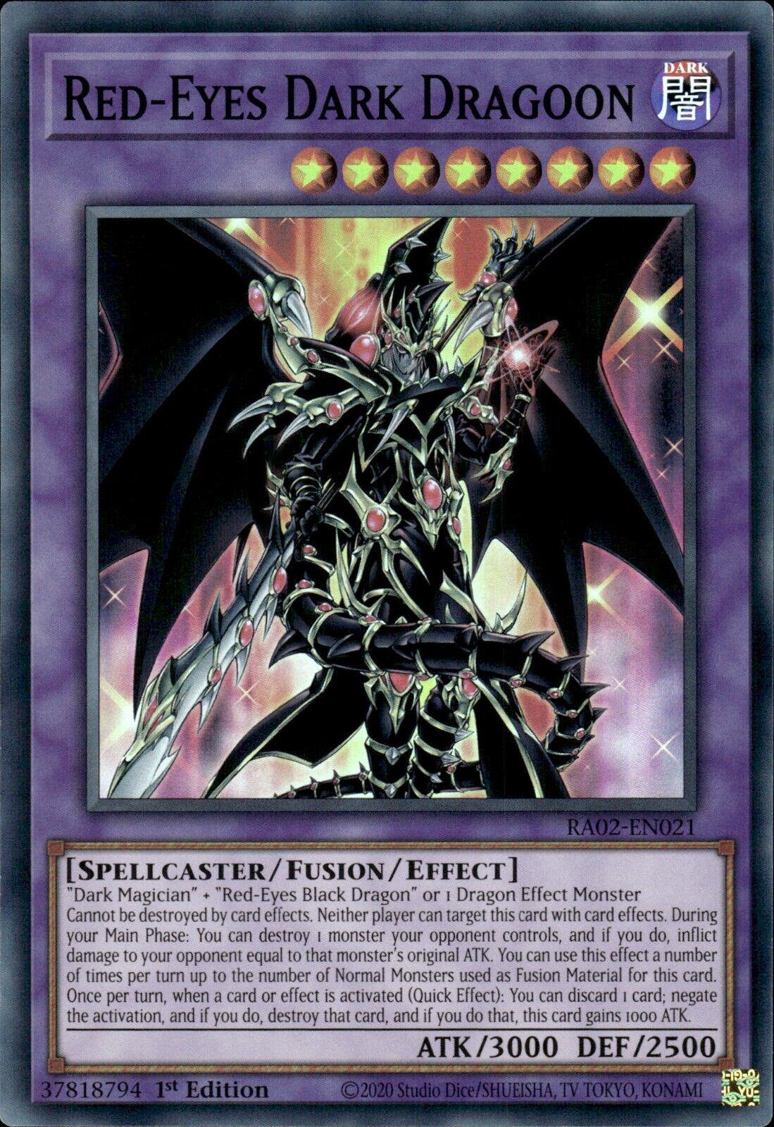 Red-Eyes Dark Dragoon [Super Rare] RA02-EN021 Prices | YuGiOh 25th ...