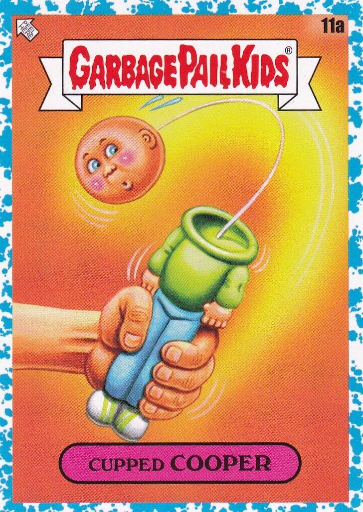 Cupped Cooper [Blue] #11a Prices | Garbage Pail Kids at Play | GPK Cards