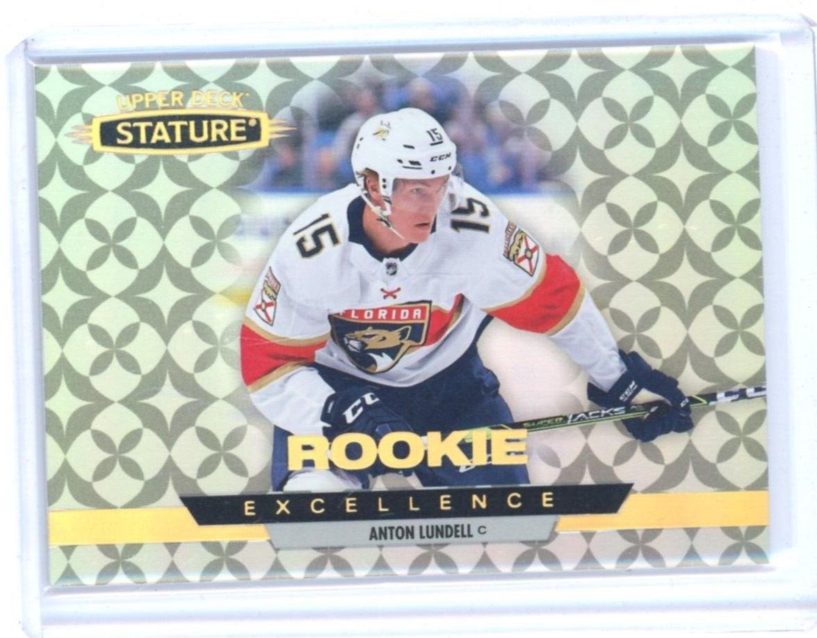 Anton Lundell #RE-50 Prices | 2021 Upper Deck Stature Rookie Excellence ...