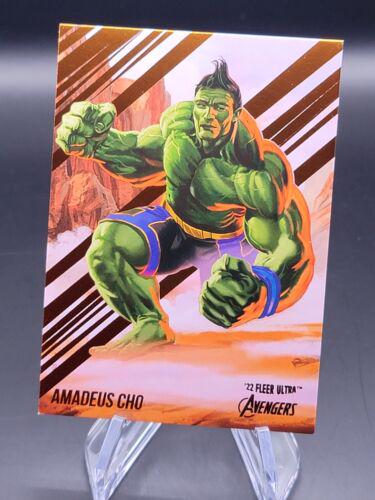 Amadeus Cho [Orange Foil] #9 Prices | Marvel 2022 Ultra Avengers ...