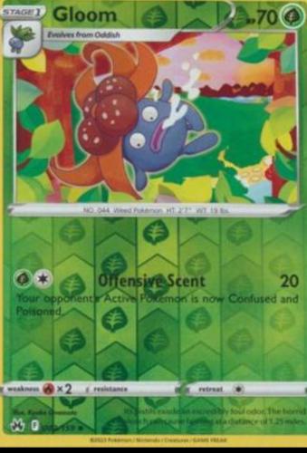 Gloom [Reverse Holo] | Ungraded | Pokemon Crown Zenith