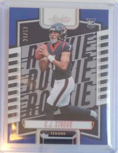 Prix de C. J. Stroud [Spectrum Blue] #102 | 2023 Panini Absolute ...