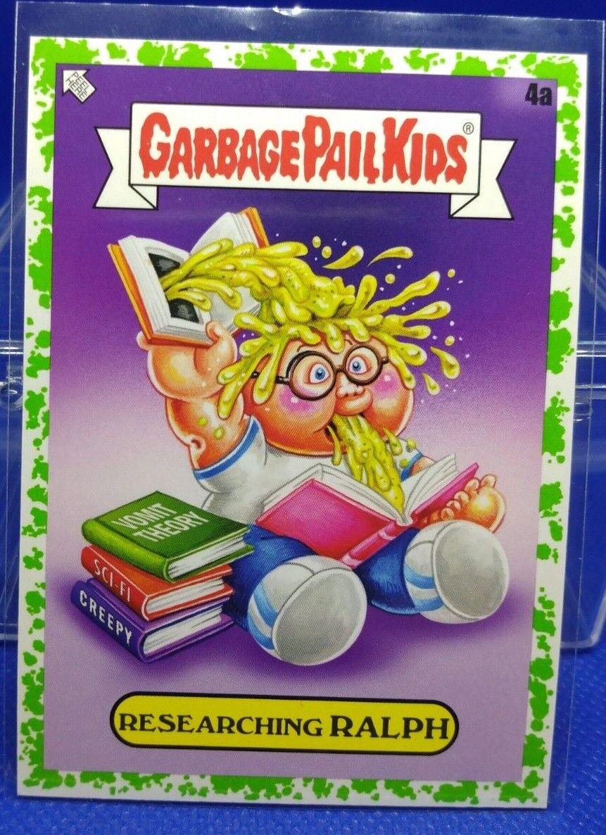 Researching Ralph [Green] #4a Prices | Garbage Pail Kids Book Worms ...