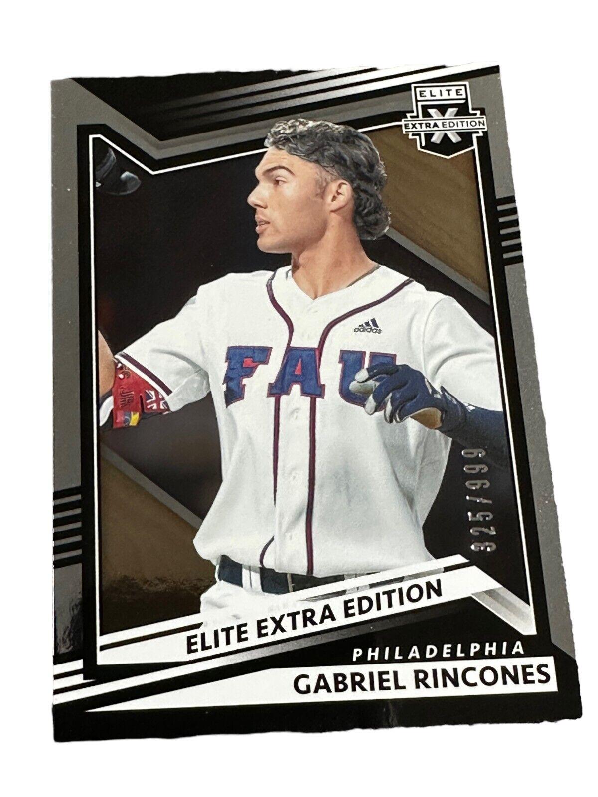 Gabriel Rincones #93 Prices | 2022 Panini Elite Extra Edition ...