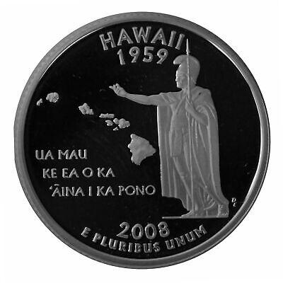 2008 S [SILVER HAWAII PROOF] State Quarter Prices | Ungraded, NGC, PCGS ...