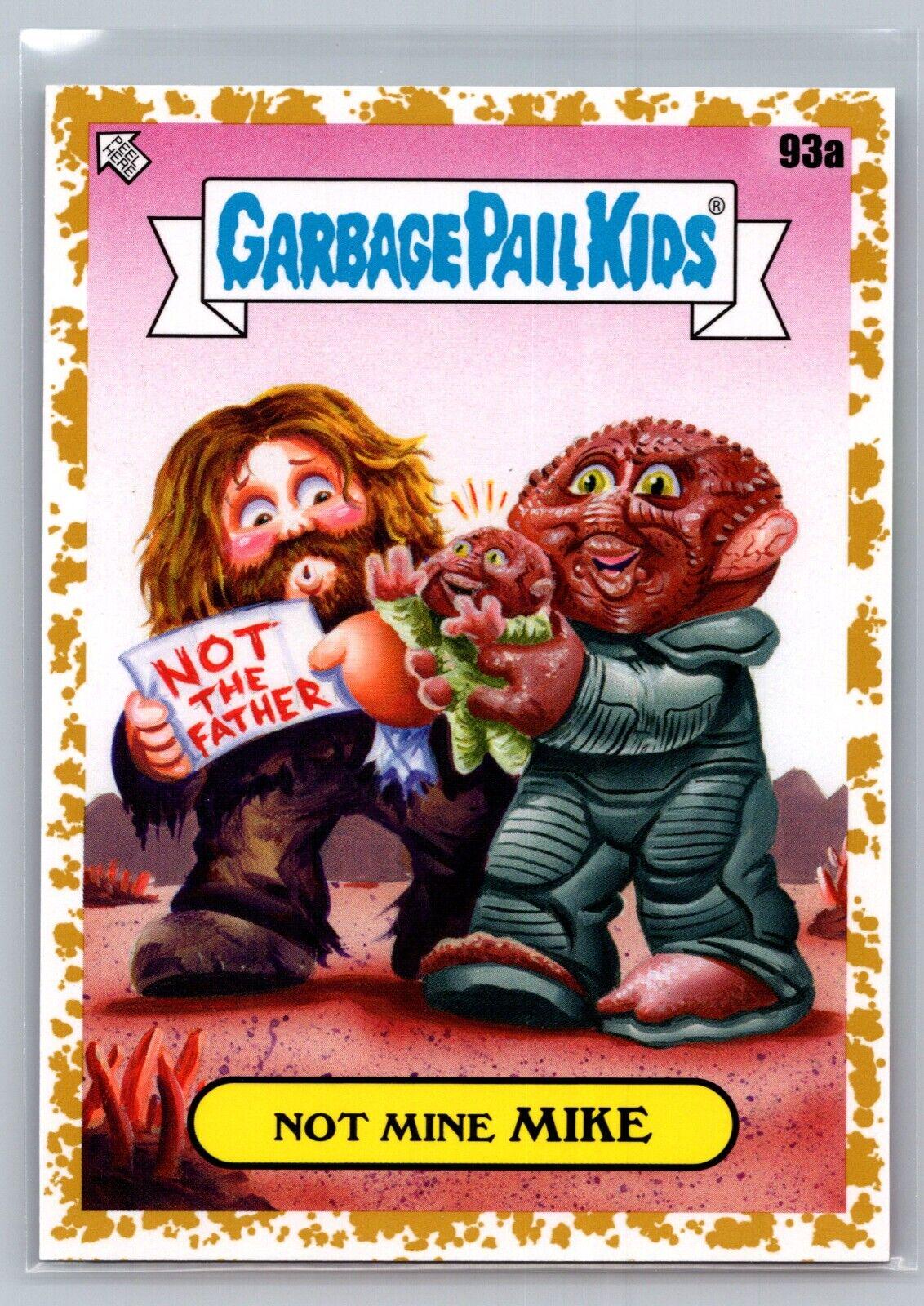 Not Mine Mike [Gold] #93a Prices | Garbage Pail Kids Intergoolactic ...