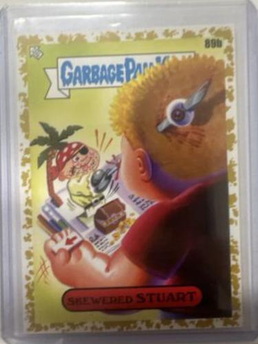 Skewered Stuart [Gold] #89b Prices | Garbage Pail Kids Book Worms | GPK ...