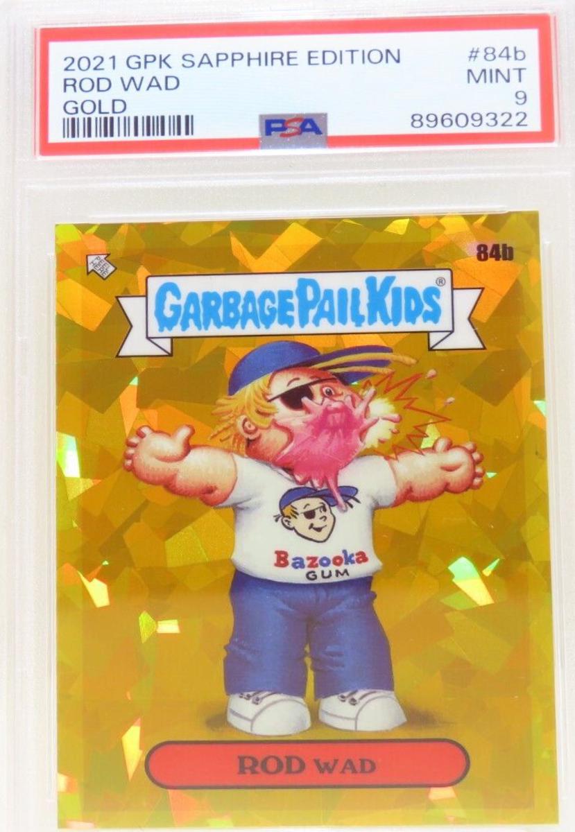 ROD Wad [Gold] #84b Prices | Garbage Pail Kids 2021 Sapphire | GPK Cards