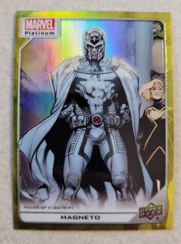 Magneto [Yellow Rainbow] #164 Prices | Marvel 2023 Upper Deck Platinum ...