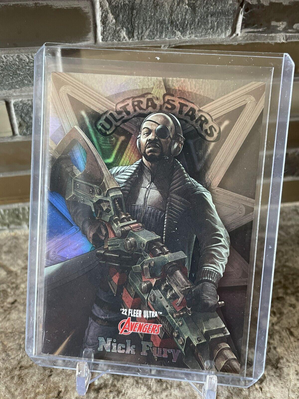 Nick Fury #US31 Prices | Marvel 2022 Ultra Avengers Stars | Marvel Cards