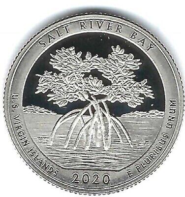 2020 S [SALT BAY NATIONAL PARK PROOF] America the Beautiful Quarter ...