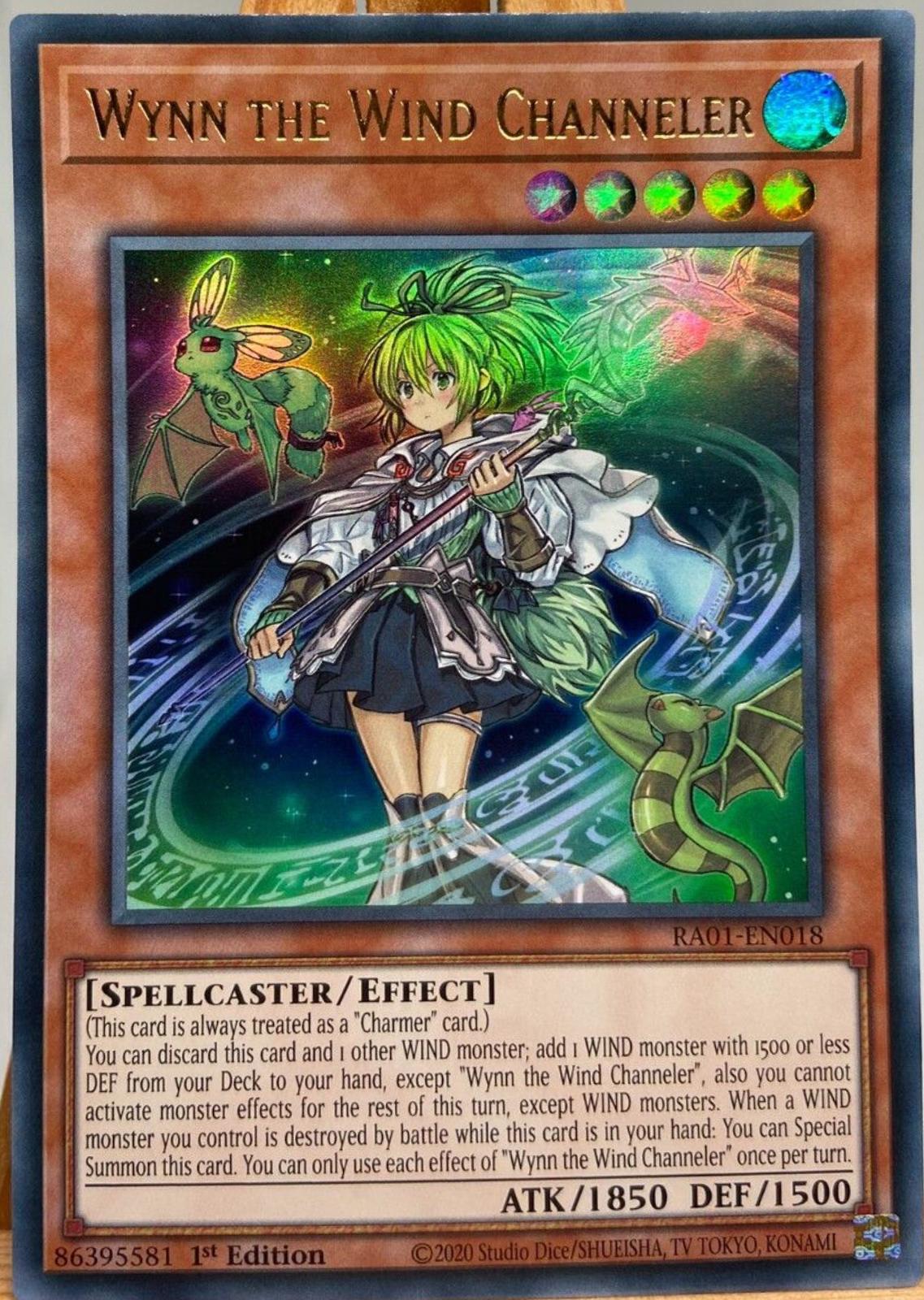 Wynn the Wind Channeler [Ultra Rare] RA01-EN018 Prices | YuGiOh 25th ...
