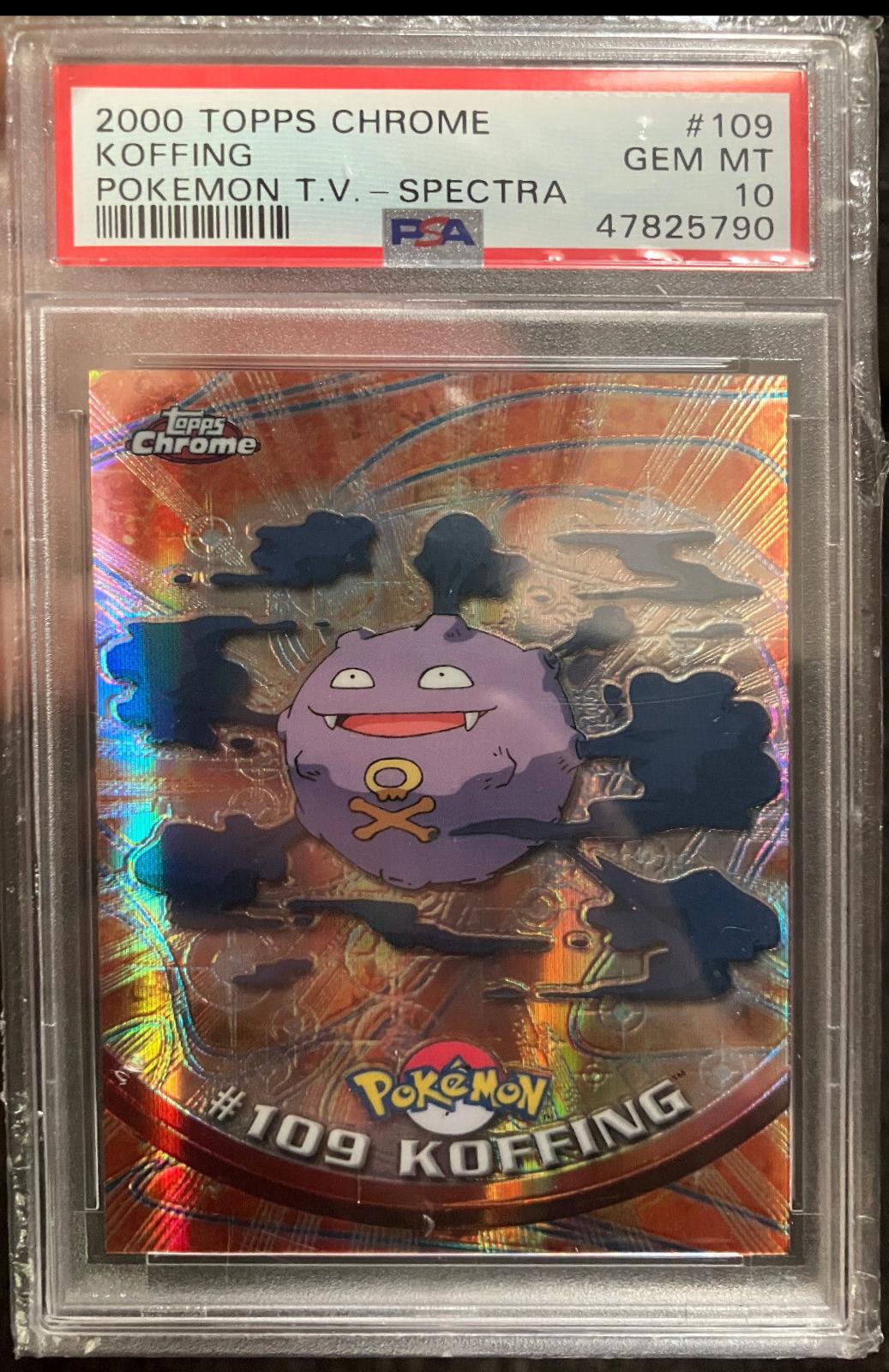Koffing [Spectra] #109 Prices | Pokemon 2000 Topps Chrome | Pokemon Cards