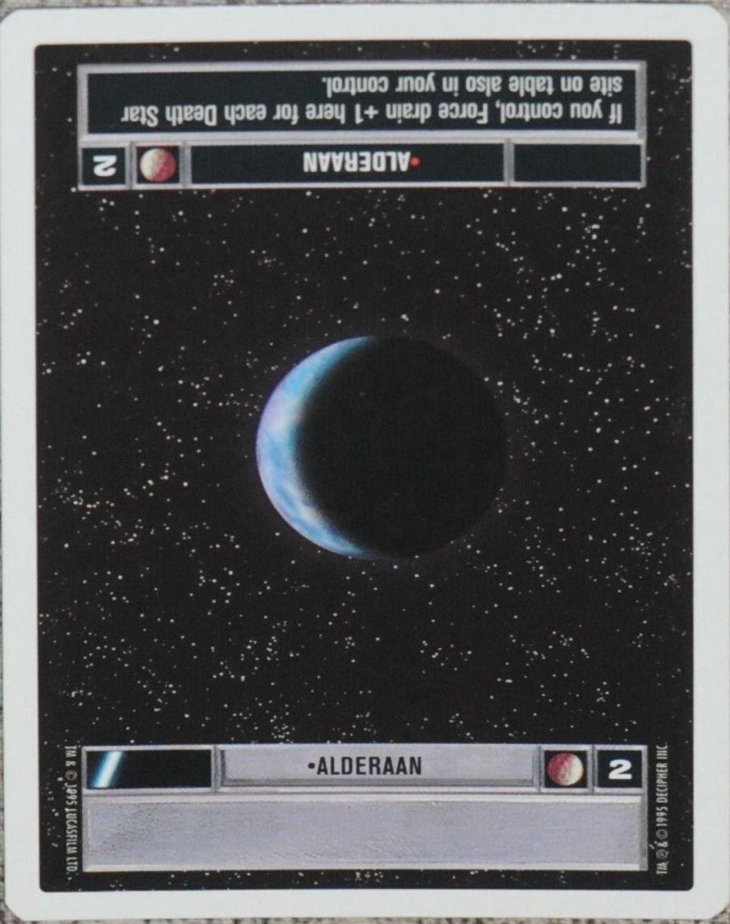Alderaan [Dark] Prices | Star Wars CCG Premiere | Star Wars Cards