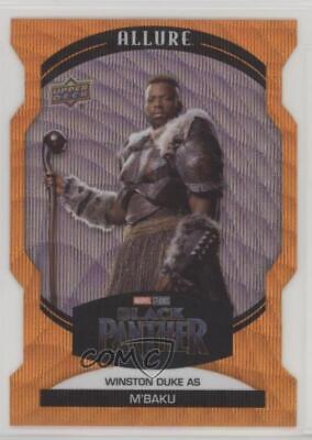 Winston Duke as M'Baku [Orange Die Cut] #70 Prices | Marvel 2022 Allure ...
