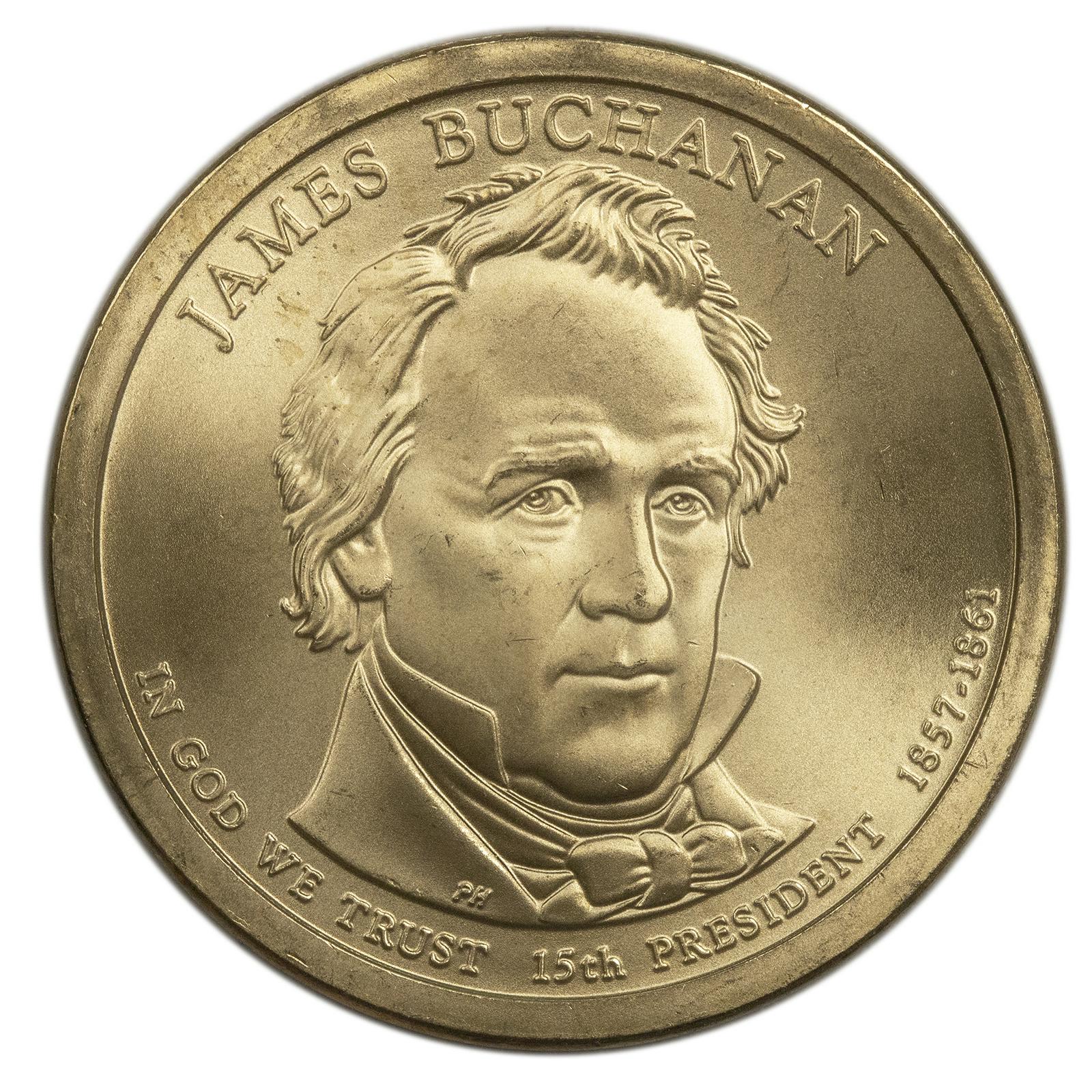 2010 D [JAMES BUCHANAN] Presidential Dollar Prices | Ungraded, NGC ...