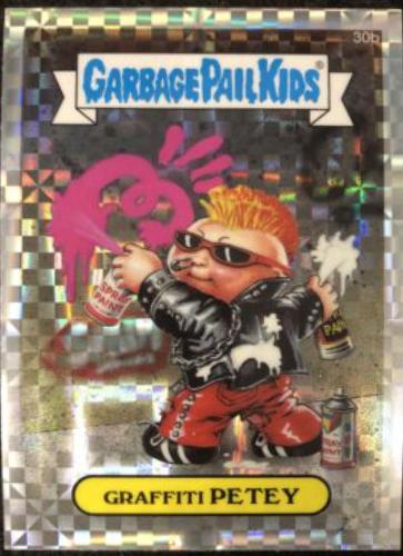 Graffiti PETEY [Xfractor] #30b Prices | 2013 Garbage Pail Kids Chrome ...