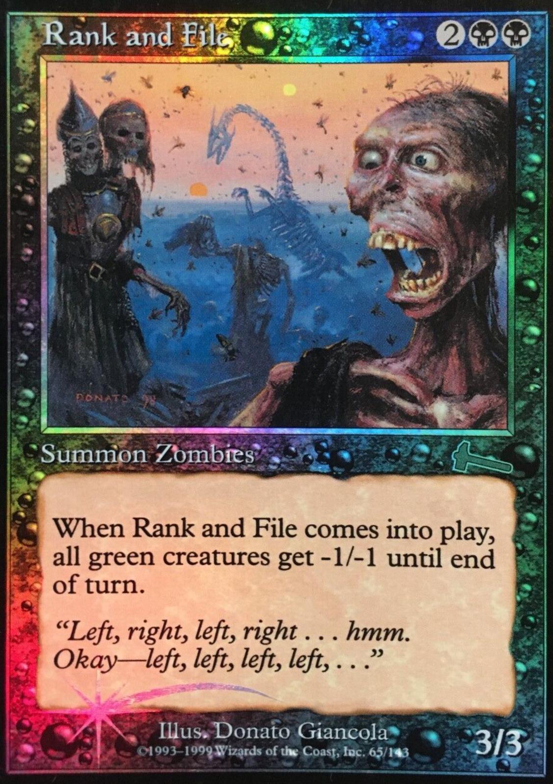 Rank and File Prices | Magic Urzas Legacy | Magic Cards