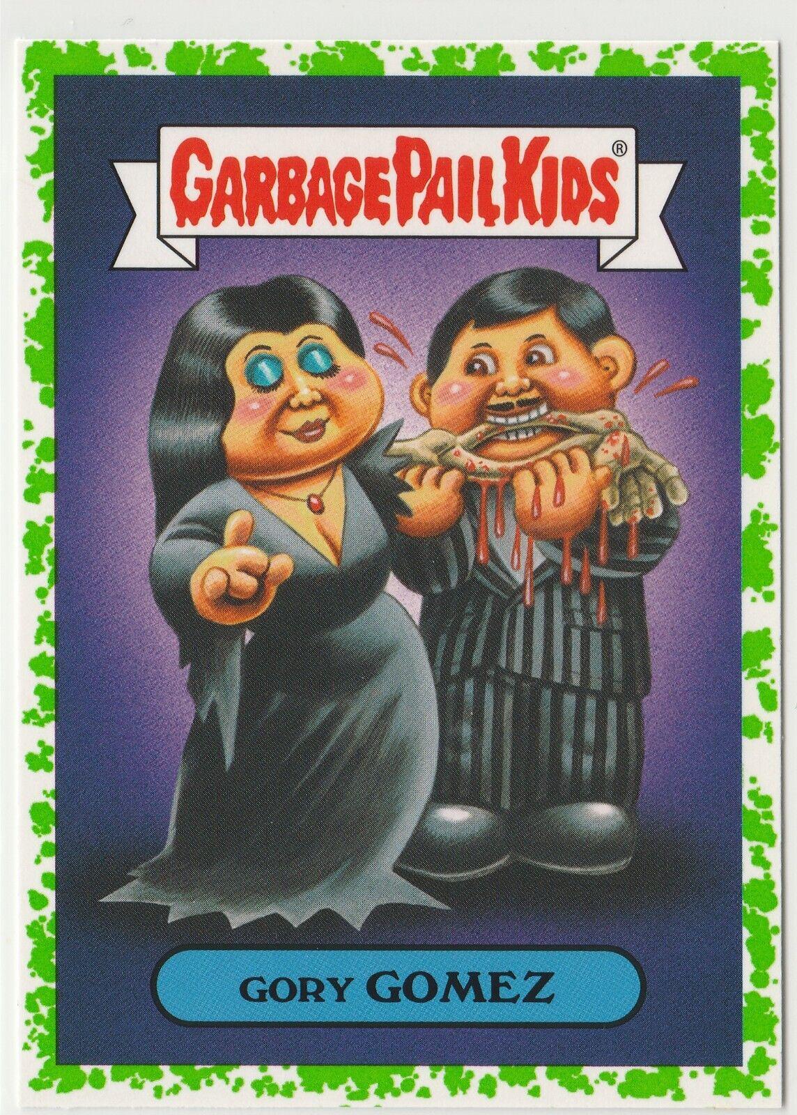 Gory GOMEZ [Green] #4b Prices | Garbage Pail Kids Oh, the Horror-ible ...