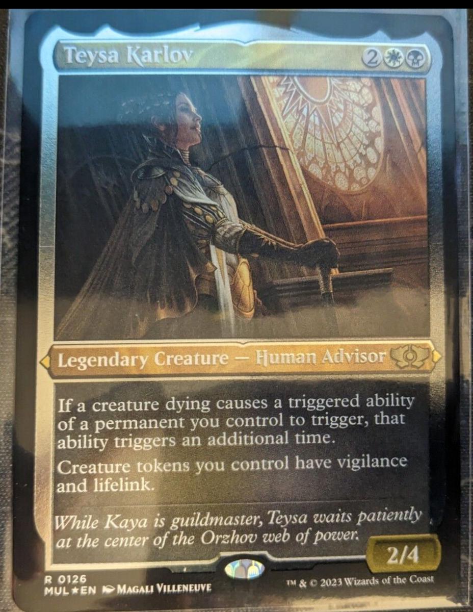 Teysa Karlov [Foil Etched] #126 Prices | Magic Multiverse Legends ...