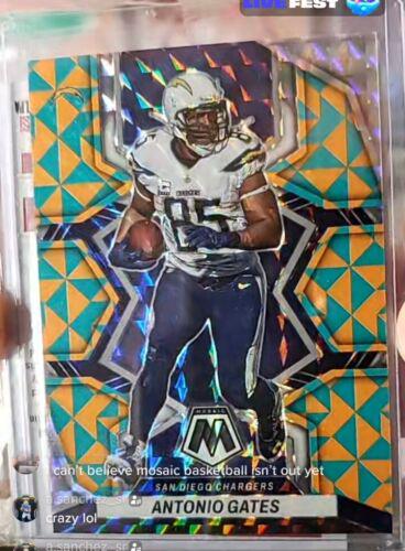 Antonio Gates [Tessellation] #107 Prices | 2022 Panini Mosaic ...