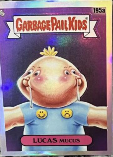 LUCAS Mucus [Refractor] #195a Prices | 2022 Garbage Pail Kids Chrome ...