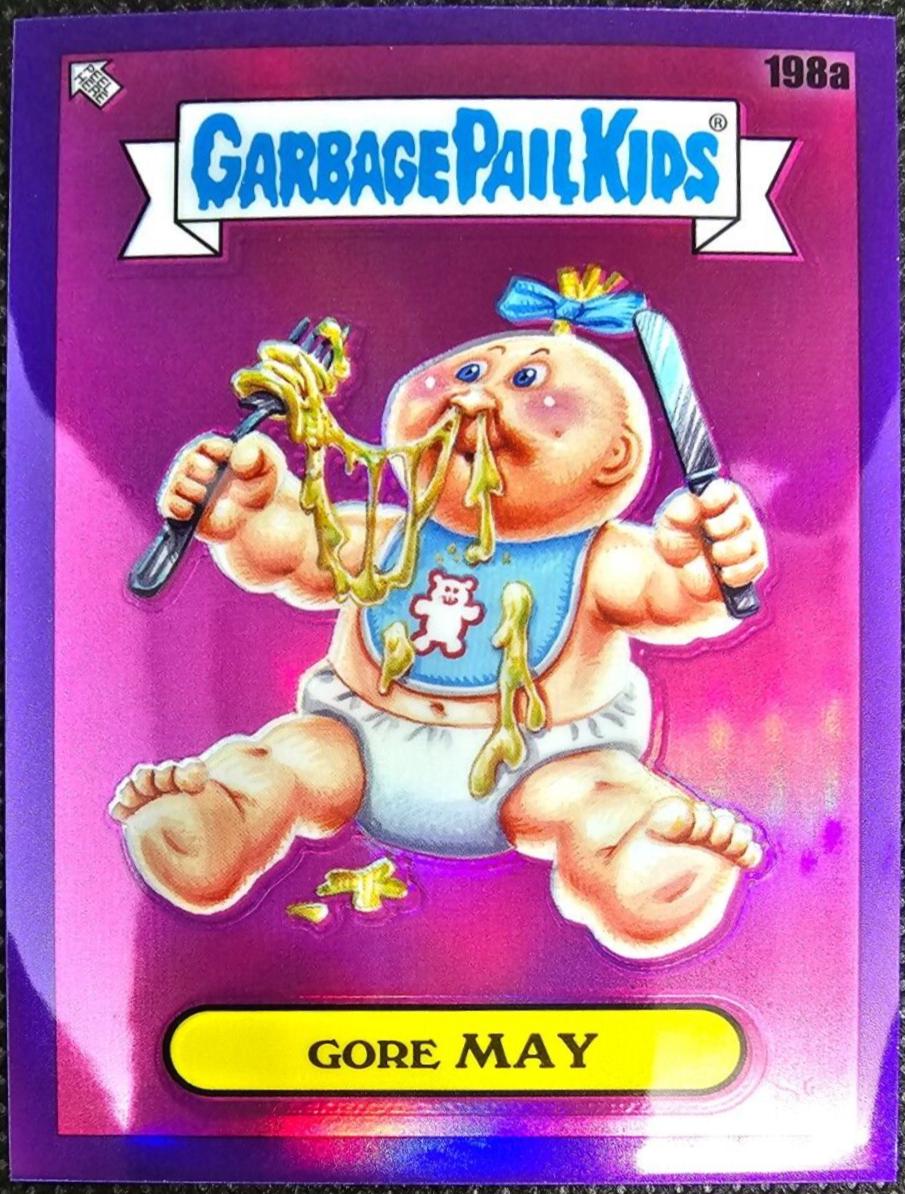 Gore MAY [Purple Refractor] #198a Prices | 2022 Garbage Pail Kids ...